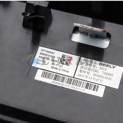 Cina Assemblea LCD dello schermo DT1020 (416600014101) (906920102041) Geely SX12 di navigazione dell'automobile in vendita