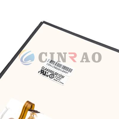 China Half - Year Warranty GPS 8 Inch Screen CLAA080LG01CW / Navigation Screen For Car for sale