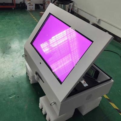 Cina Touch screen capacitivo del FCC del chiosco fissato al muro dell'affissione a cristalli liquidi di AC240V 5ms in vendita