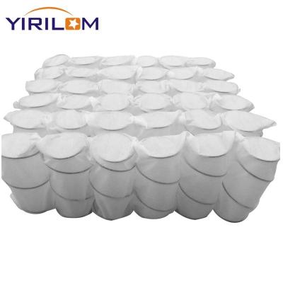 China Recycled Sofa Pocket Spring Coil Counts  Fabric Wrapped Pocket Spring for sale