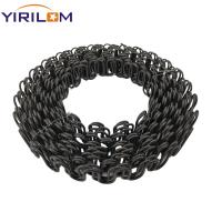 China Black Zigzag Spring Galvanize Rolling Sofa Serpentine Spring for sale