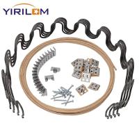 China Anti Rust Spring Clips Accessories Sofa Spring Roll Steel Metal Sofa Brackets Spring for sale