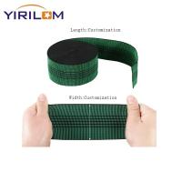 China Green Color Elastic Webbing Light Webbing For Sofa for sale
