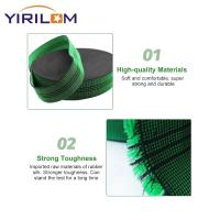 China Green Color Elastic Webbing Light Webbing For Sofa for sale