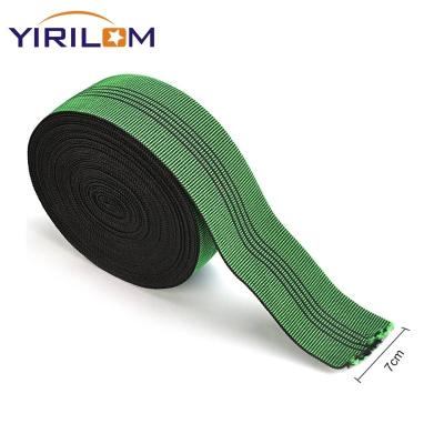 China Customizable Strong Heavy Duty Sofa Elastic Webbing Durable Rubber Material Furniture Furniture Accessories for sale