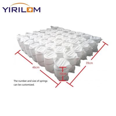Cina Oem Alta comodità e silenziosa Pocket Inner Coil Spring Unit per cuscini per mobili da divano in vendita