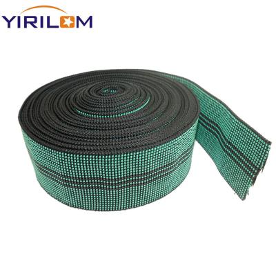 Cina 2 pollici di larghezza Elastico divano Webbing con poliestere di nylon per il supporto e la riparazione dei mobili in vendita
