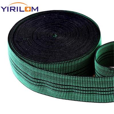 Cina 2 pollici di larghezza Elastico divano Webbing con poliestere di nylon per il supporto e la riparazione dei mobili in vendita