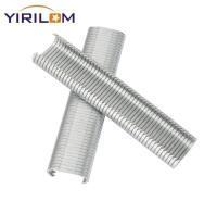 China Galvanized Zinc C Type Rings Nails with 17/18/19/22mm Crown and 6000pcs/cnt Packing for Mattress Clip for sale