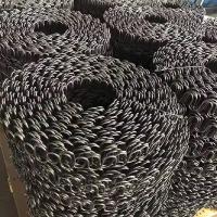 China 4-8 Coils Black Electroplating Zigzag Spring Customized Length for Sofa Seat Support for sale