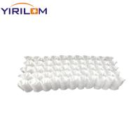 China Customizable 0.9mm-1.2mm Steel Wire Pocket Spring with Hypoallergenic Non Woven Fabric for Pillows in 6-25cm Height for sale