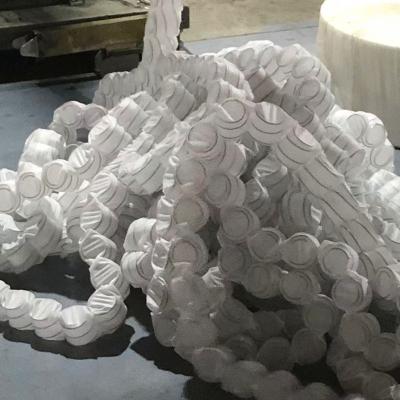 中国 快適なソファ用カスタム高さ4インチエラスティックポケットスプリング 販売のため