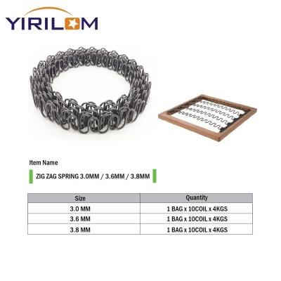 China High Carbon Steel Wire 3.8mm Sofa Zigzag Sinuous Spring  For Sofa for sale