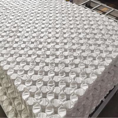 중국 매트리스에 사용되는 초음파 용접 포켓 스프링 유닛, 접착제 미사용 판매용