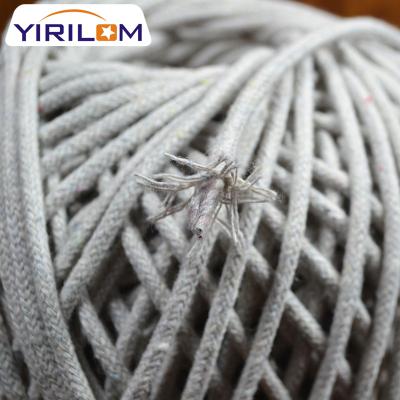 China Factory Wholesale Smooth and Knot Free 4 5 6mm Rolling Edge Strip Cotton Rope for Sofa Edge for sale