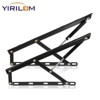 China Customize 600mm Bed Lift Mechanism Gas Spring Strut Support Hinge Bed Sofa Storage Space Saving for sale