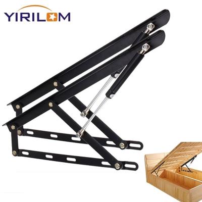 China Customize 600mm Bed Lift Mechanism Gas Spring Strut Support Hinge Bed Sofa Storage Space Saving for sale