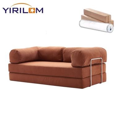 China Modern Compressed Sofa Set Furniture 3 Seater Sleeper Sofa Couch in Box for sale