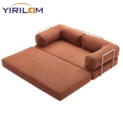 China High Quality Modular Sofa Bed Multifunctional Folding Couch Sets Sponge Teak Compression Living Room Lounge Furniture for sale