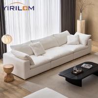 China Modern Cloud Modular Compression Sofa with Nordic Curved Design and Luxury Compression Module for sale