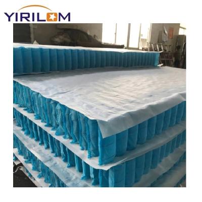 China Proveedor de unidades de resortes ensacados de tamaño completo, resortes ensacados de zona personalizados utilizados para colchones en venta