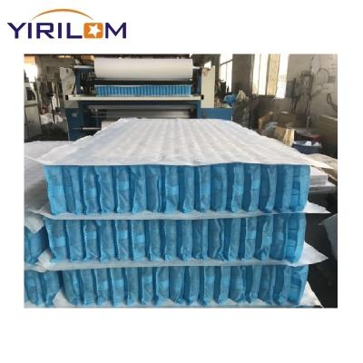 China Proveedor de unidades de resortes ensacados de tamaño completo, resortes ensacados de zona personalizados utilizados para colchones en venta