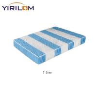 China Customized Pocket Spring Coil Queen Size Zone Pocket Spring for sale