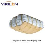 China 1.8mm Steel Wire Customizable Size Hypoallergenic Sofa Pocket Spring Coil for Comfortable Seating for sale