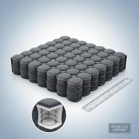 China Customizable Size Highly Durable Noiseless Sofa Pocket Spring Coil for Cushion Support for sale