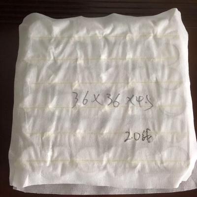 China compressed cushion pocket coil spring cheap factory price sofa pocket spring for sale