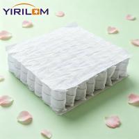 China Premium White Non-woven Pocket Spring Unit for Export Standard Sofa Seating for sale