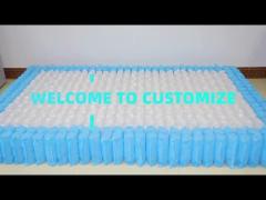 High Strength Metal Pocket Spring Coil Height 7 Inch Mattress Pocket Spring