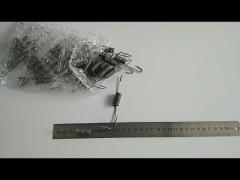 1.5mm aço carbono fio de compressão Sofá gancho de mola de extensão gancho de balanço de mola