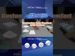 ソファのクッションのための1.8mm鋼鉄ワイヤーと無音な呼吸ポケットスプリング