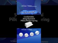 1.0mm Steel Wire Bedding Independent Pillow Pocket Spring Spring Coil