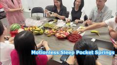 Luxury Mattress Pocket Springs Motion Isolation
