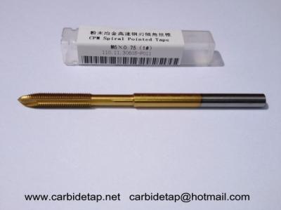 China CPM Spiral pointed tap M6x0.75, Machine tap Hand tap for sale