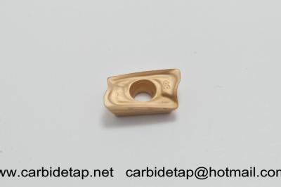 China Carbide milling insertsAOMX1135-M08 for high temperature alloys and all kinds of Steel for sale