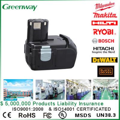 China Replacement power tool battery for Hitachi BCL1830 EBM 1830 portable tool replacement battery for sale
