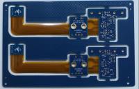 Quality 1.2mm Blue Oil Soft Hard Bonding PCB Board 8 Layer Rigid Flexible PCB OEM for sale