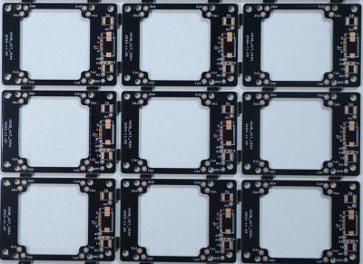 China Placa PCB de doble cara con aceite negro, proceso OSP, placa de circuito impreso de tamaño personalizado en venta