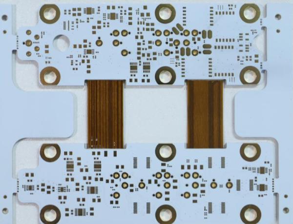 Quality White Oil Sinking Gold Multilayer Rigid Flex PCB Board 4 Layer Printed Circuit for sale