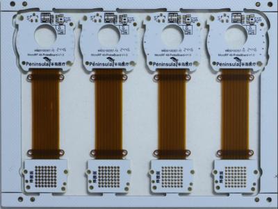 China Customized White Oil HDI Rigid Flex PCB Board 8 Layer Printed Circuit Board for sale
