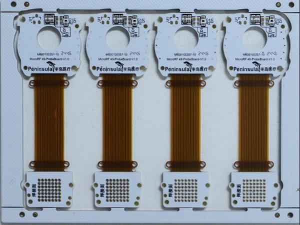 Quality Customized White Oil HDI Rigid Flex PCB Board 8 Layer Printed Circuit Board for sale