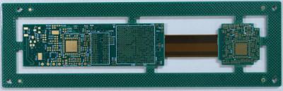 China Gold Plated Flexible Rigid PCB Board 4 Layer FR4 Circuit Board OEM Service for sale