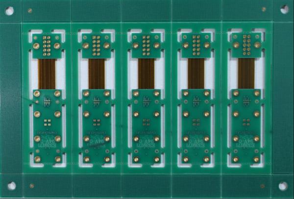 Quality 4 Layer Structure Rigid Flex PCB OSP Soft And Hard Combination Board Customized for sale