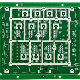 China Placa PCB de alta frecuencia de doble cara con material FR4, grosor de 1,2 mm en venta