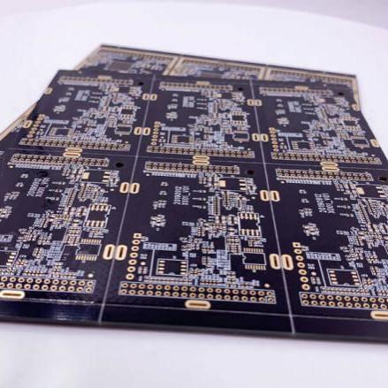 Quality 1.6mm Thick Double-sided Black Oil OSP PCB Rigid Board for Electronic Assembly for sale