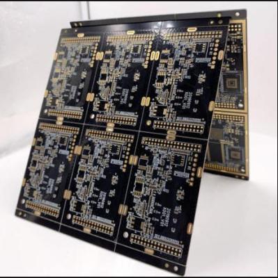 Chine 1 à 3 onces de cuivre double face PCB circuit imprimé avec pétrole noir processus d'enfoncement d'or à vendre