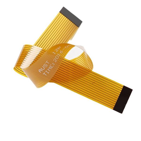 Quality OEM Flexible PCB Board With Yellow Cover Film , Highly Flexible Electronics PCB for sale